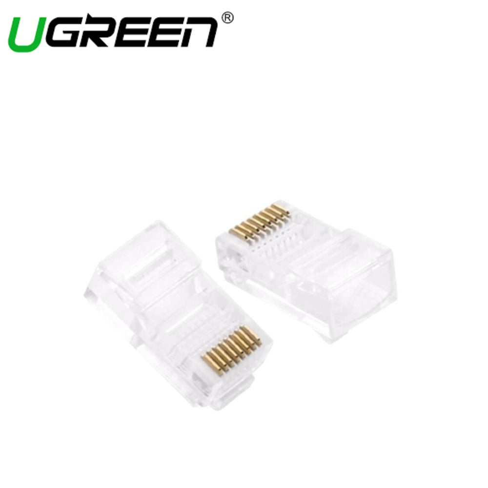 UGREEN CAT 5 UTP RJ45 CONNECTOR (1/100PCS) UTP UNSHIELDED MODULAR PLUG ...