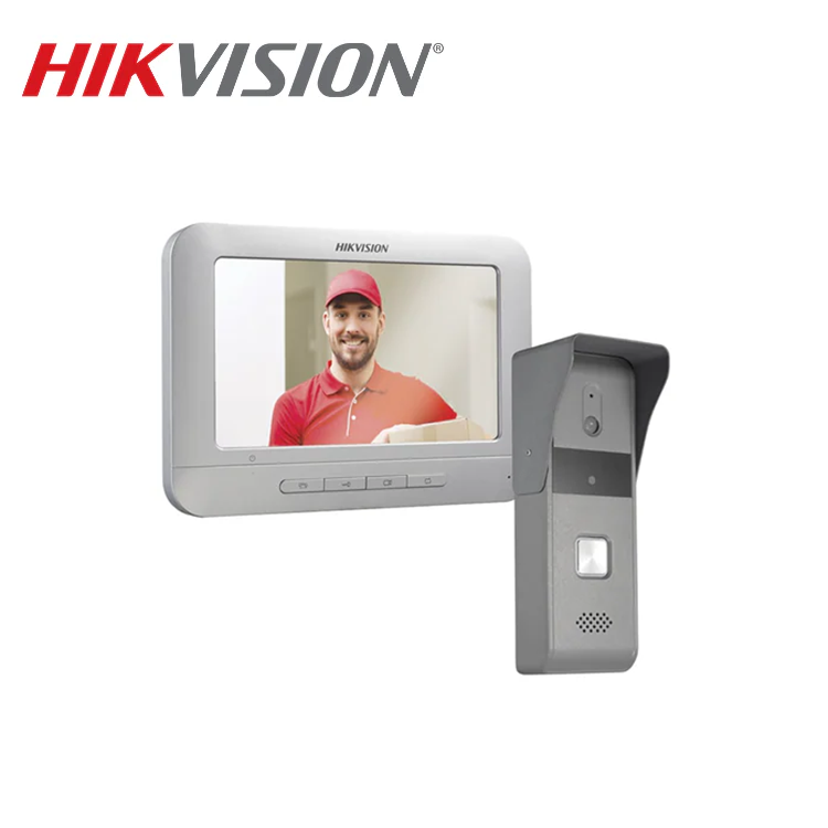 HIKVISION DS-KIS203T Villa Four Wire Analog Video Intercom Kit – wme.my