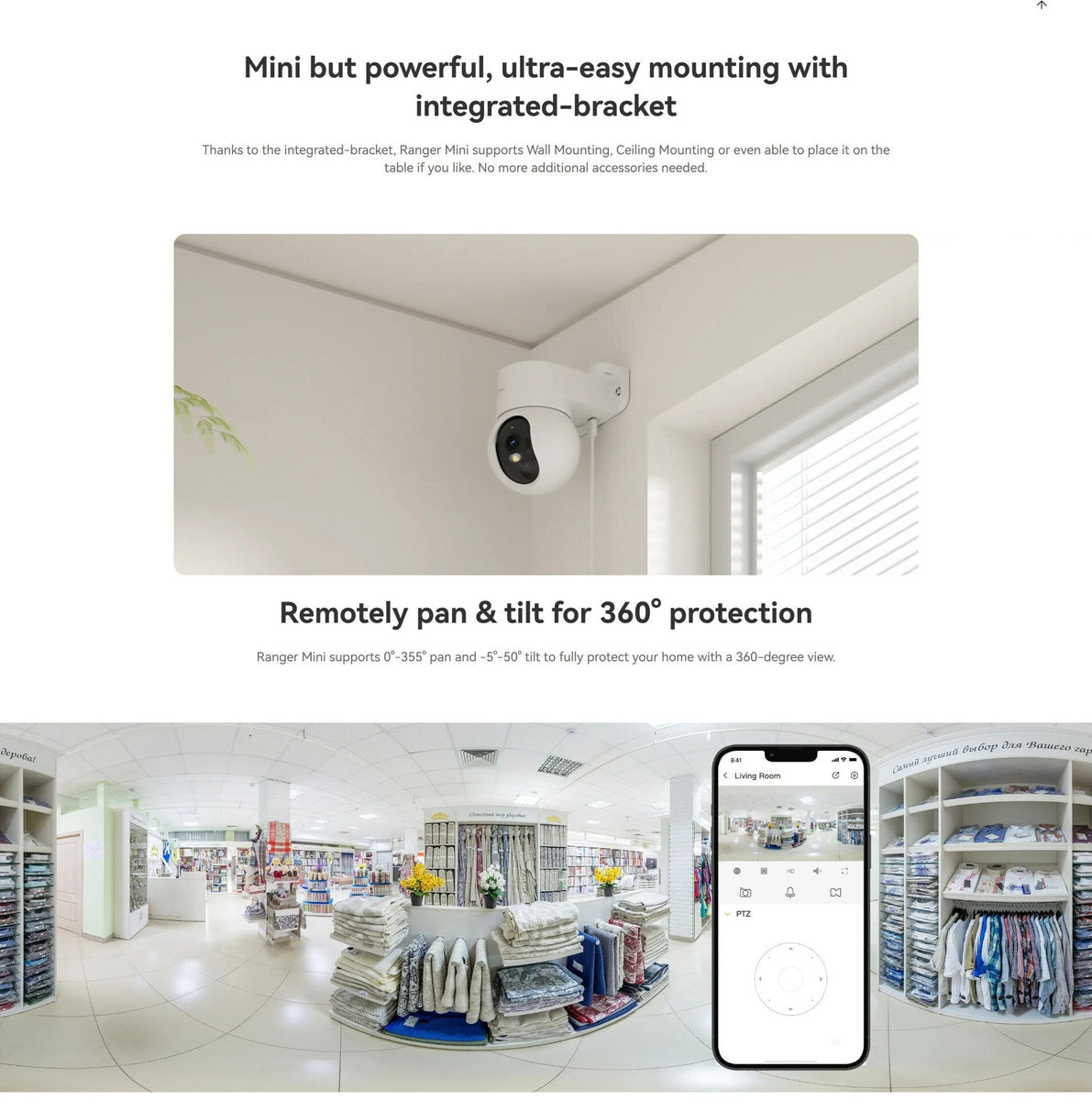 IMOU Ranger Mini 3MP QHD 5MP UHD CCTV Camera Dahua – wme.my