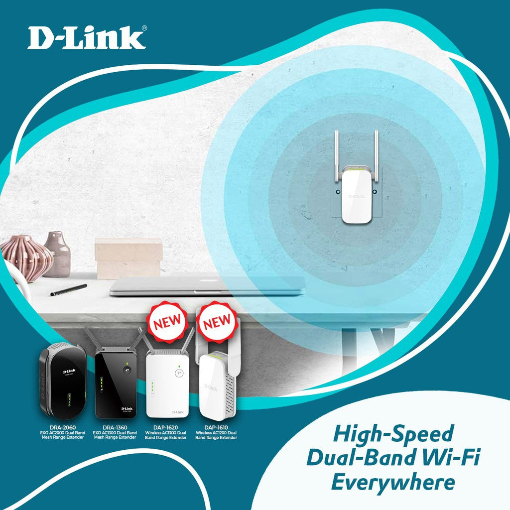D-link DAP-1620 AC1200 Dual-Band Wi-Fi Range Extender – wme.my