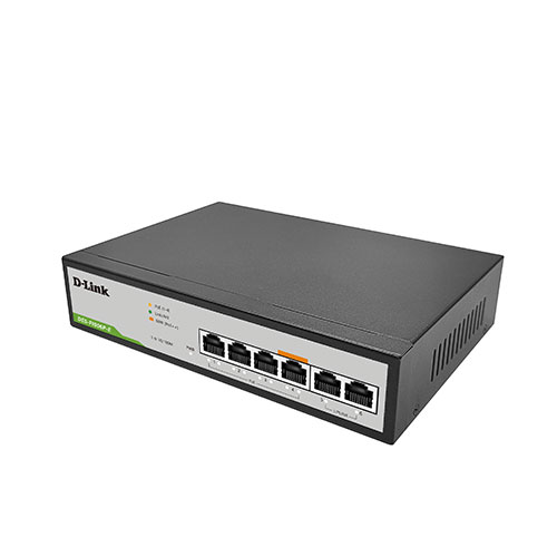 D-LINK DES-F1006P-E 250m 6-Port 10/100 Switch with 4 PoE Ports – wme.my