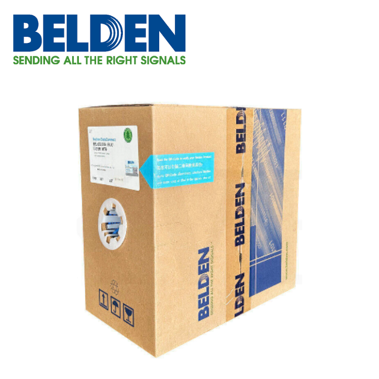 BELDEN CAT6 UTP Cable BEL602 (24AWG) Blue – wme.my