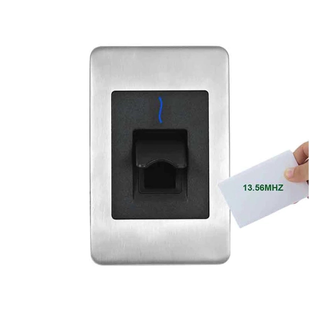 FR1500-WP IP65 Waterproof RS485 Biometric Fingerprint Reader RFID ID I ...