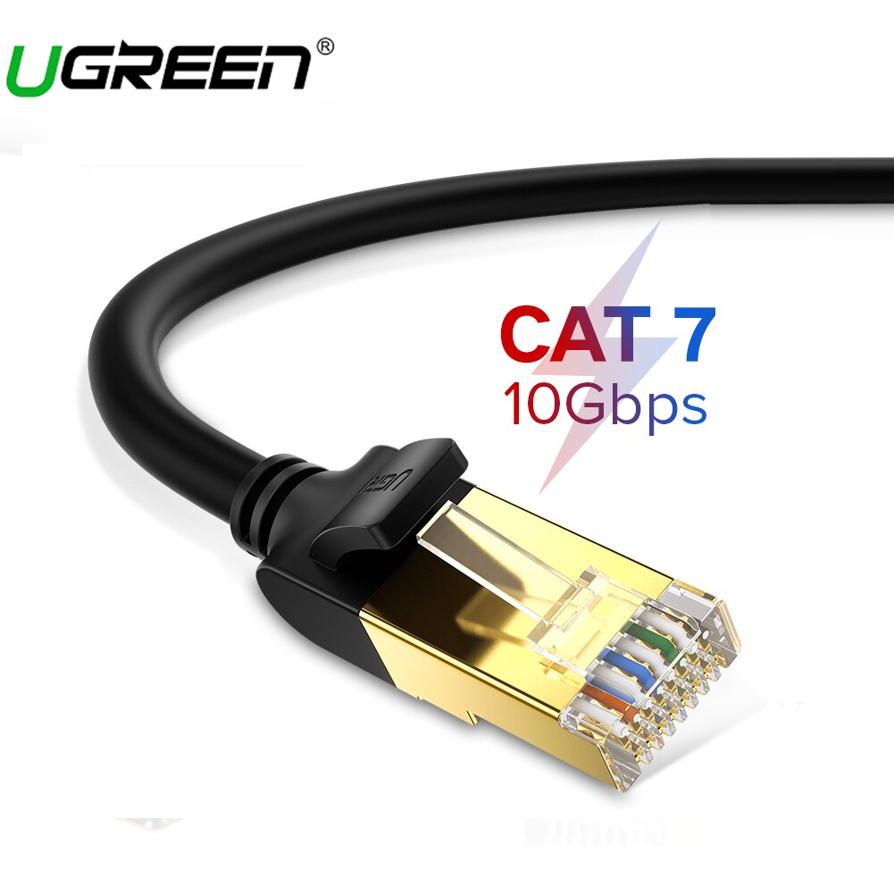 Ugreen Cat 7 Ethernet Cable High Speed Flat Gigabit RJ45 Network Cable ...